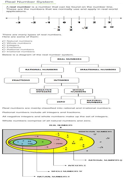 Notes For Class 8th Pdf Integer Numbers
