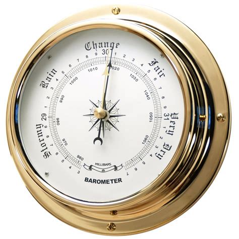 Brass Analog Barometer At ₹ 1000 Piece Measuring Instruments In Pune Id 23141069955