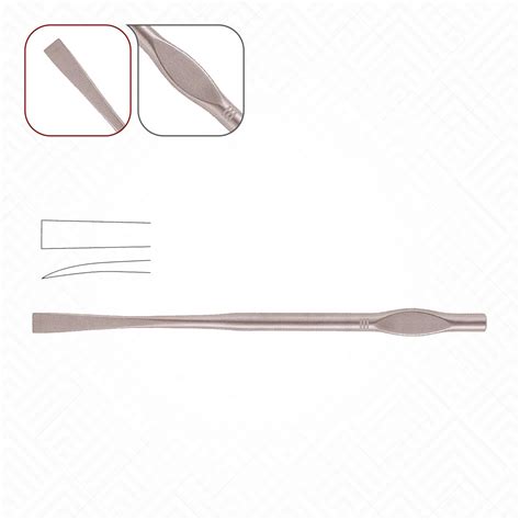 Maxillofacial Curved Walter Osteotome New Med Instruments