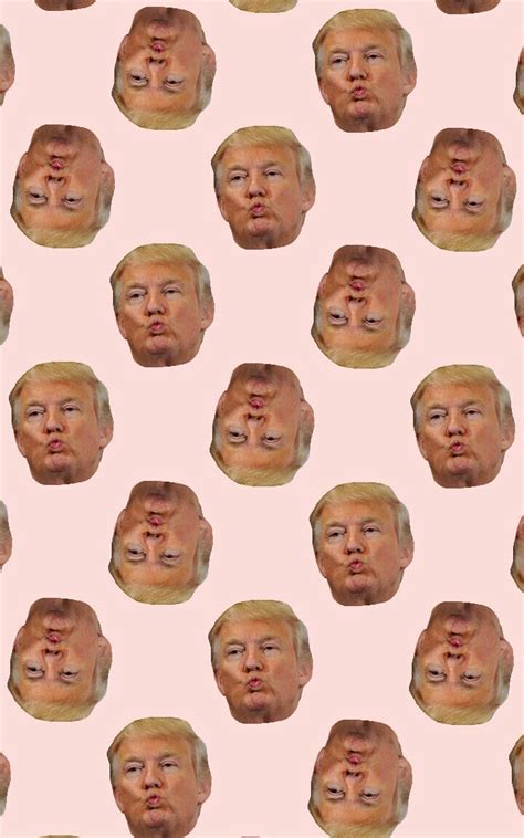 Image Tagged With Pink Donald Trump Wallpaper Hakunamatata Aye On