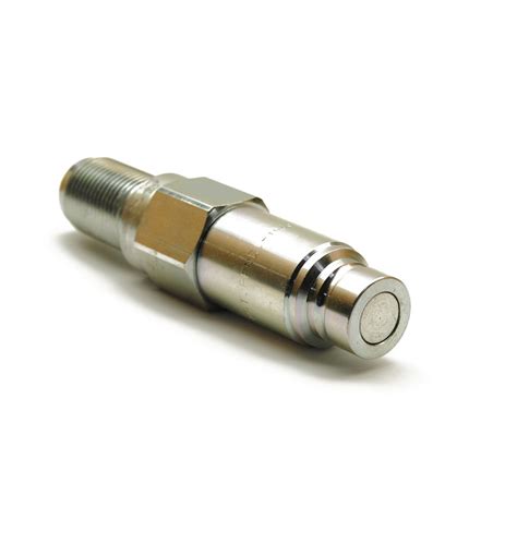 7246779 Flat Face Male Coupler For Bobcat® Replaces Oem 7246779