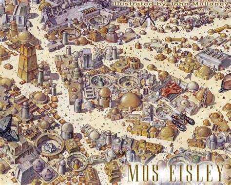 Mos Eisley Star Wars Universe Star Wars Art Mos Eisley
