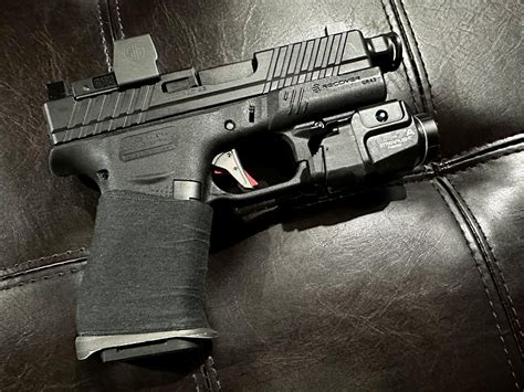 43x With Custom Slide Factr Flat Face Trigger Romeo Zero And Goon Tape Nestled In A Slimfit