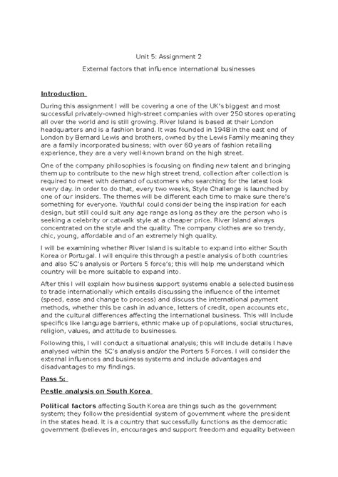 unit 22 market research assignment 1 achieving distinction insights