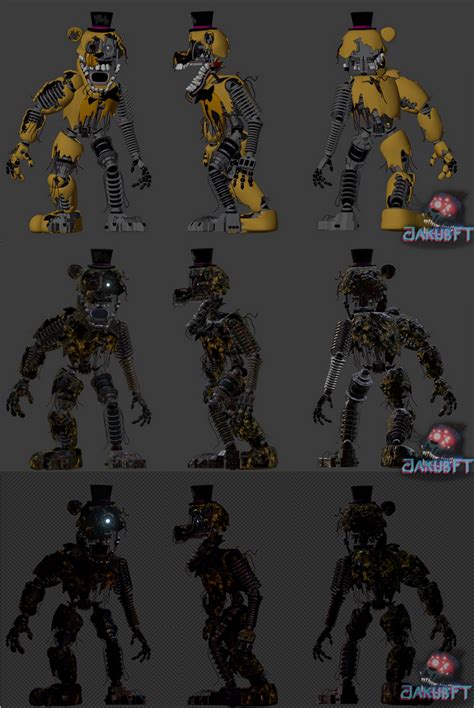 Good Boi Ignited Golden Freddy By Jakub42042 Funtime On Deviantart