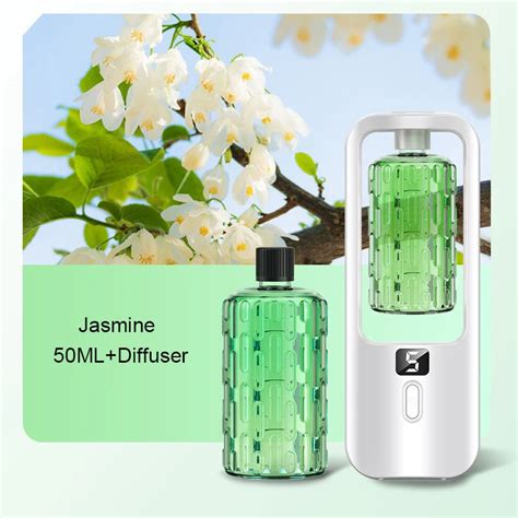 Custom Rechargeable Home Air Scent Diffuser Machine Waterless Car Aroma