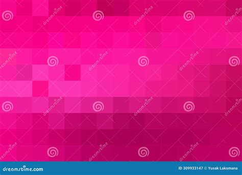 Magenta Pixel Background Gradient Abstract Tile Background Stock Vector Illustration Of