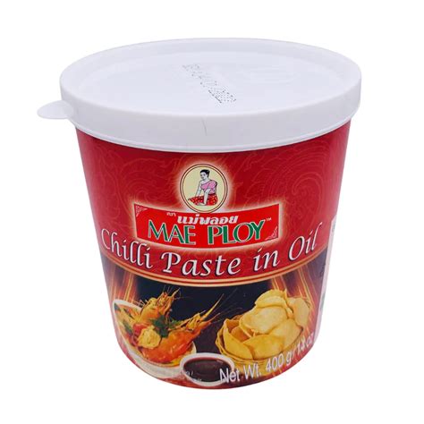 Mae Ploy Chilli Paste In Oil 400g Bahay Kubo