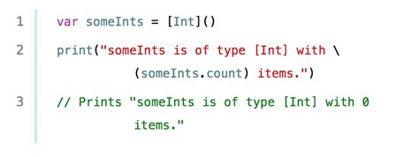 Swift2 Collection Types Array Set Dictionary