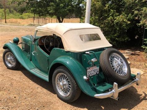 Lovingly Restored Mg Td Convertible With Upgraded Mgb Motor And