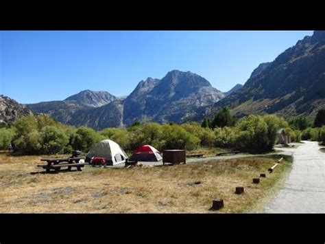 Silver Lake Campground Inyo National Forest In June Lake California