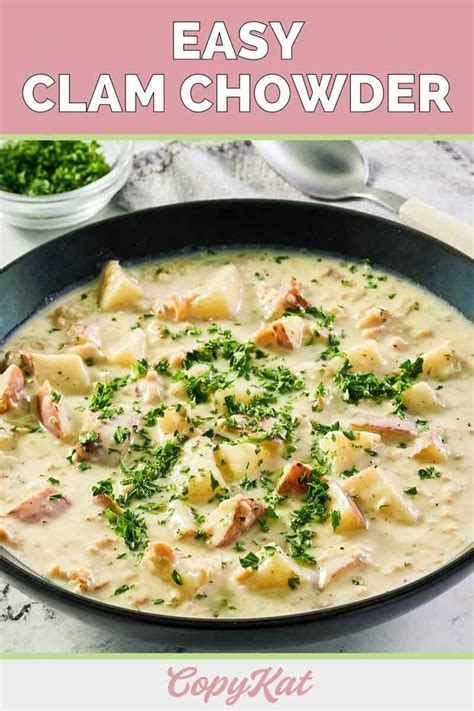 Easy Clam Chowder Recipe With Canned Clams How To Make Clam Chowder