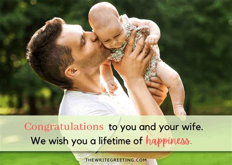 Congratulations On Becoming A Father Message The Write Greeting