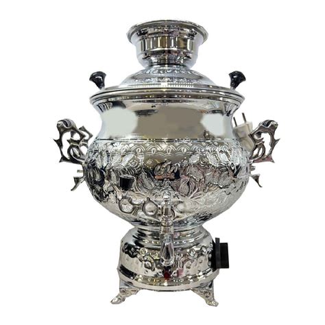 Persian Electric Samovar Traditional Design Tea Maker 6 Liter Shopipersia