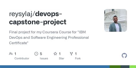 Github Reysylajdevops Capstone Project Final Project For My Coursera Course For Ibm Devops