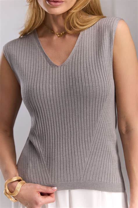 Топ з V подібним вирізом жіночий літній 2744gy Купити в Sunwin