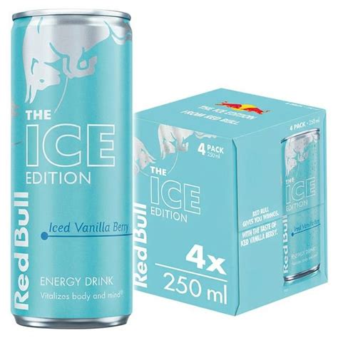 Red Bull The Ice Edition Iced Vanilla Berry 250ml X 4 Wholesale