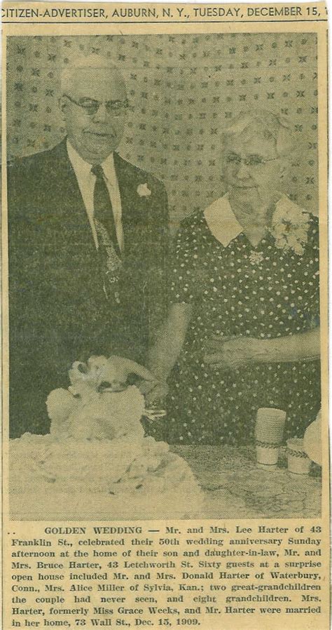 Grace Alida Weeks Harter 1888 1964 Find A Grave Memorial