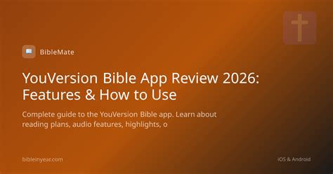 Youversion Bible App Review 2026 Features And How To Use