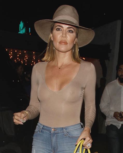 Khloe Kardashian Braless 36 Photos Thefappening