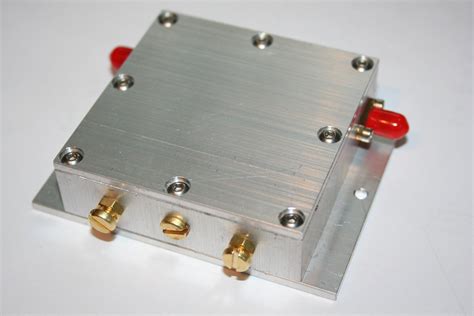 1296mhz Interdigital Bandpass Filter Aerial Parts Of Colchester