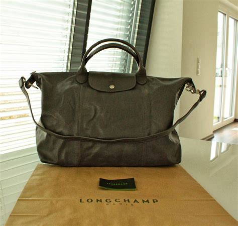 Le Boudoir De Claudette Brand New Authentic Longchamp Le Pliage Cuir