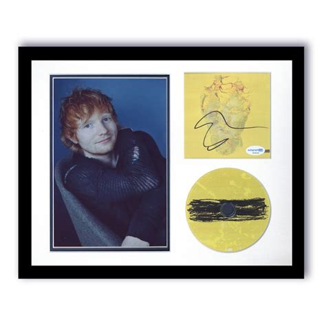 Ed Sheeran Autographed Etsy