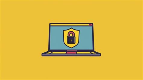 Photography Of Cyber Security Laptop Premium Ai Generated Image