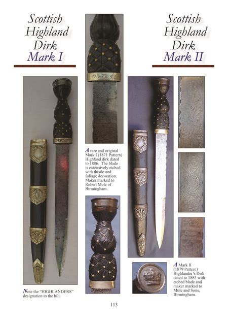 Scottish Dirks And Sgian Dubhs Full Colour Book Militariahub