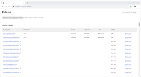chrome enterprise policy commands jumpcloud