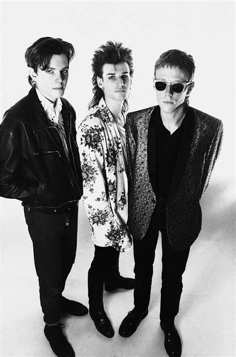 Kevin Haskins Daniel Ash And David J Love And Rockets 1986 R Postpunk