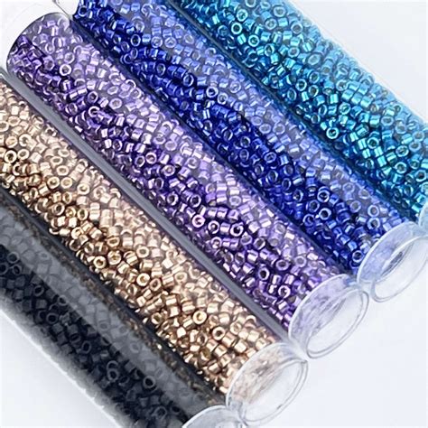 Miyuki Delica Bead Color Palette 110 Seed Bead Set Beading Starter