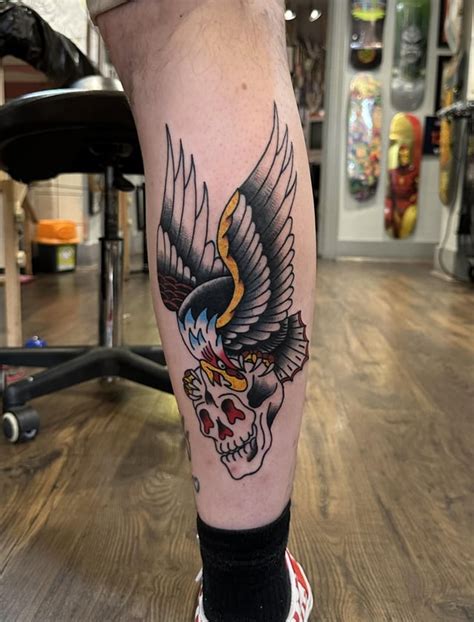 Sick Ass Fucking Eagle By My Apprentice Homie Gareth At Spiderland