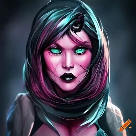 Image Of A Woman Dressed As A Pink Widow Spider On Craiyon