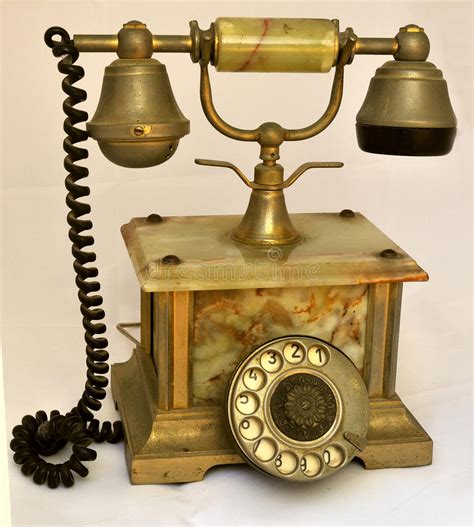 Teléfono Antiguo Foto De Archivo Imagen De Cobre Teléfono 10762510
