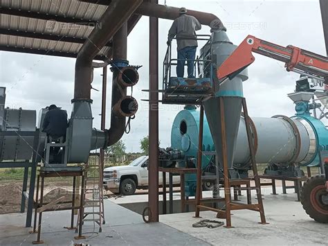 Biochar Making Machine In Usa Enters Installation Stage In 2024