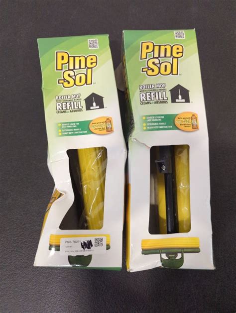 2 Pack Pine Sol Roller Mop Head Replacement Refillable Foam