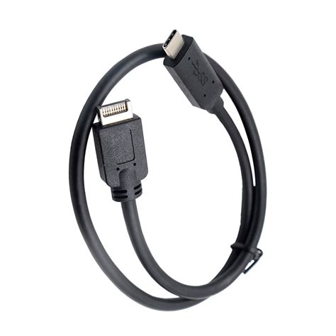 Ciyison Flexible Usb3 1 Type E Front Panel Header Motherboards Extension Cable Wire
