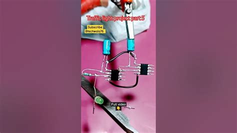 Diy Traffic Light Project 5 Youtubecreators Cr7 Tech Viral Shorts Youtube