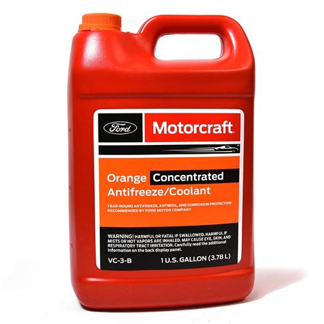 Motorcraft Vc 3 B Orange Concentrated Antifreeze Coolant Xdp
