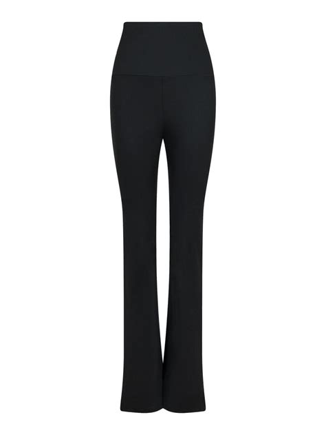 Fashiondeluxe Neo Noir Ulianna Bukser Black Sorte Stretchy Bukser