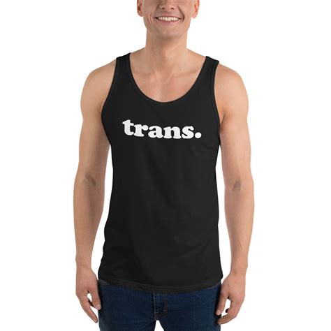 Trans Unisex Tank Top Queerfulness