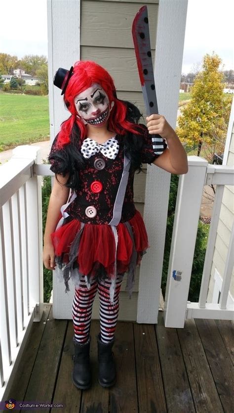 Scary Clown Costumes For Girls