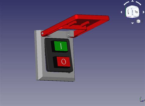 Free 3d File Emergency Stop Light Switch・model To Download And 3d Print