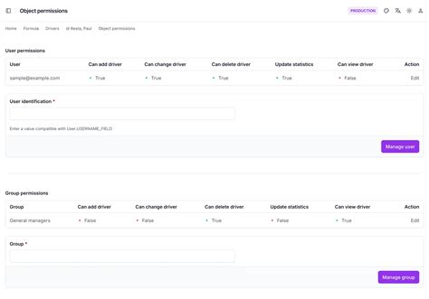 Django Guardian Unfold