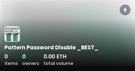 Pattern Password Disable Best Collection Opensea Pattern Password Disable Best Collection Opensea