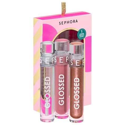 Sephora Glossed Lip Gloss Trio T Set Limited Edition Sephora Glossed Lip Gloss Trio T Set Limited Edition