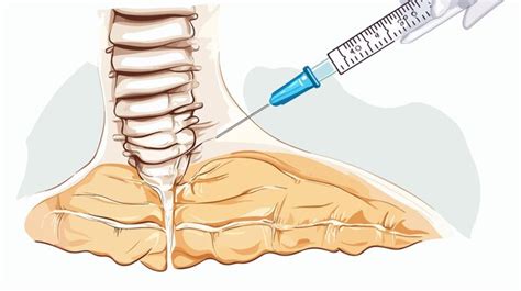 Selective Spinal Anesthetic Injection In The Back For Medical