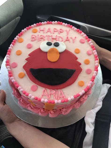 Pink Elmo Cake Elmo Cake Cake Desserts