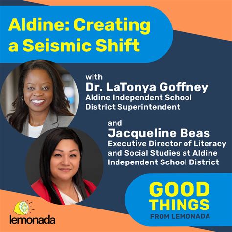 Aldine Creating A Seismic Shift Aldine Isd